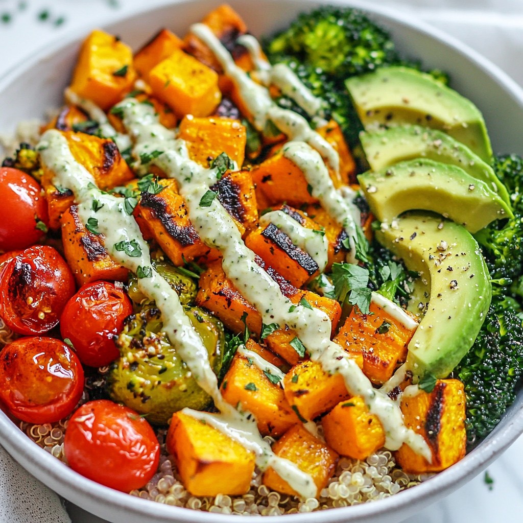 Roasted Veggie Buddha Bowl Simple and Flavorful Meal - Recipe Website